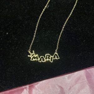 Jewelry | Name Necklace Maria | Poshmark
